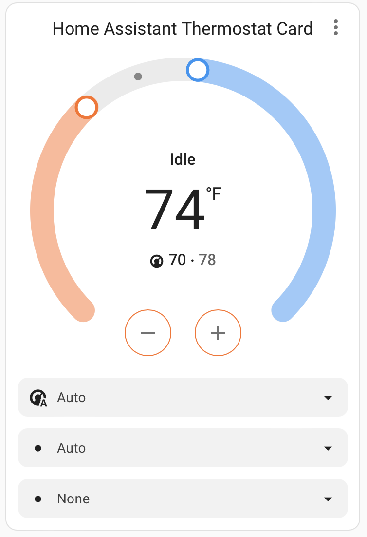 New Thermostat card preset icons - Frontend - Home Assistant Community