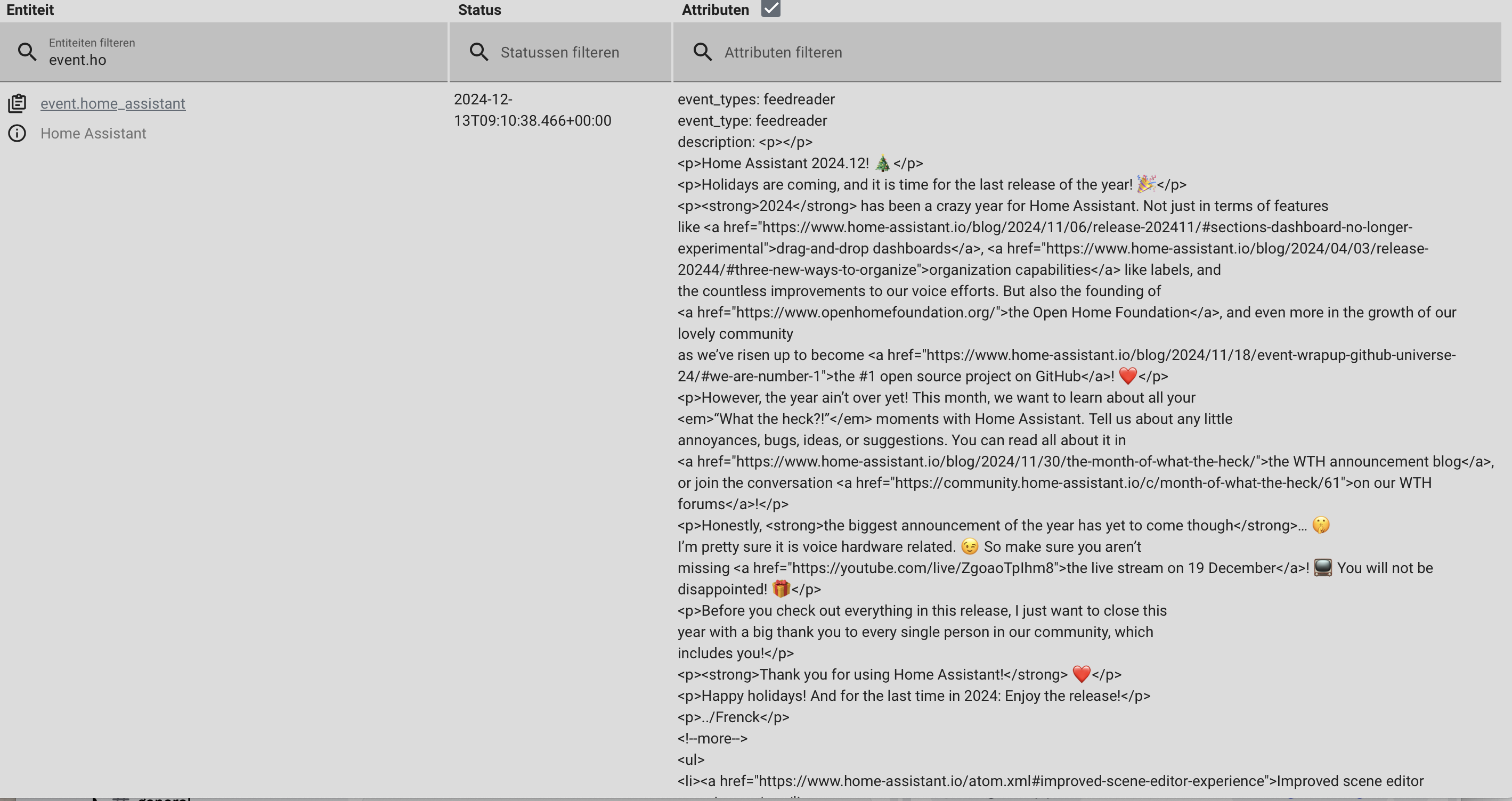 Feedreader: variables in Notification Message - Configuration - Home Assistant Community