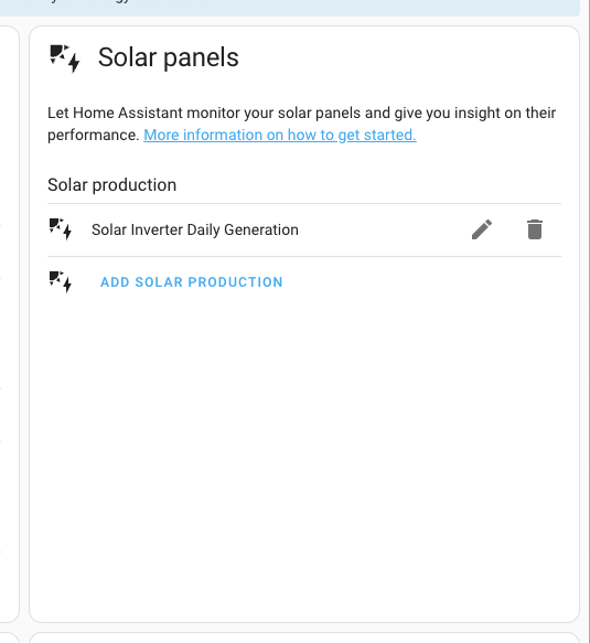 Issues in energy dashboard with accumulated solar production values ...