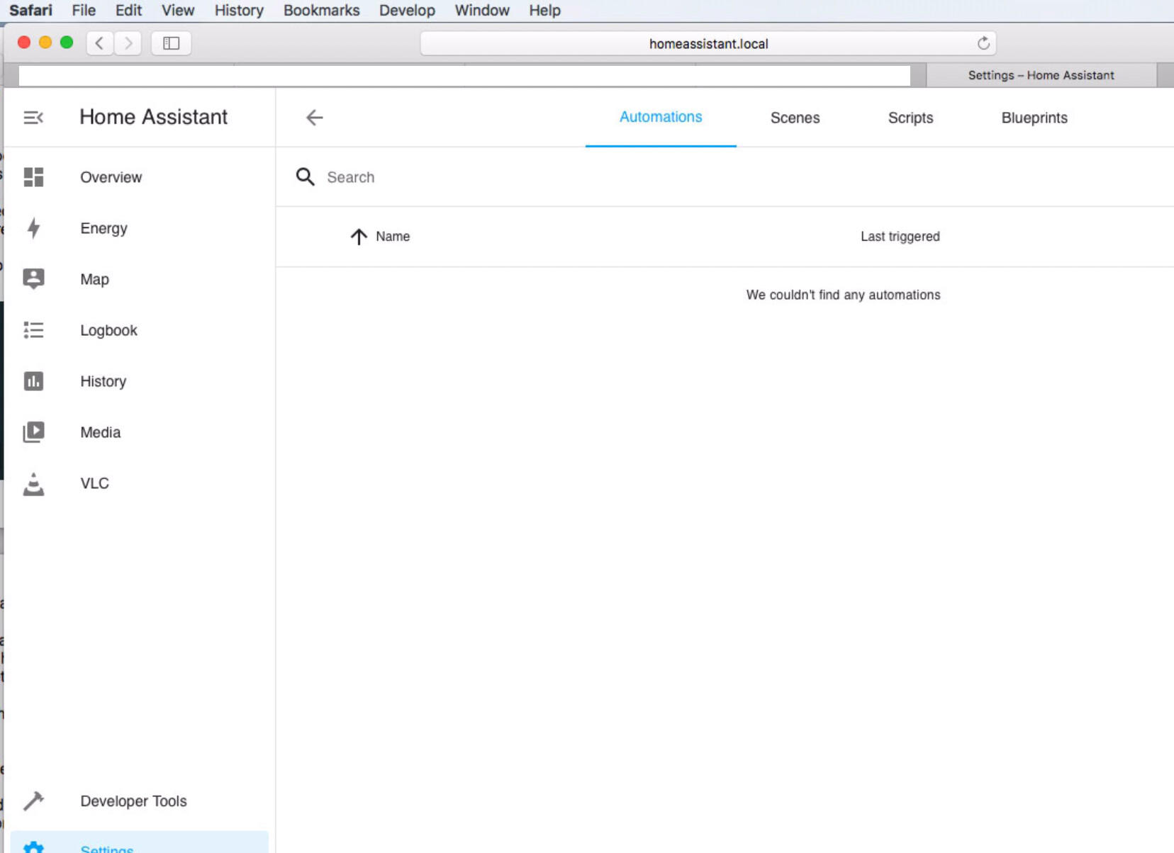 After Latest Hass Updates No Automations Scenes Scripts Visible On One Computer Installation