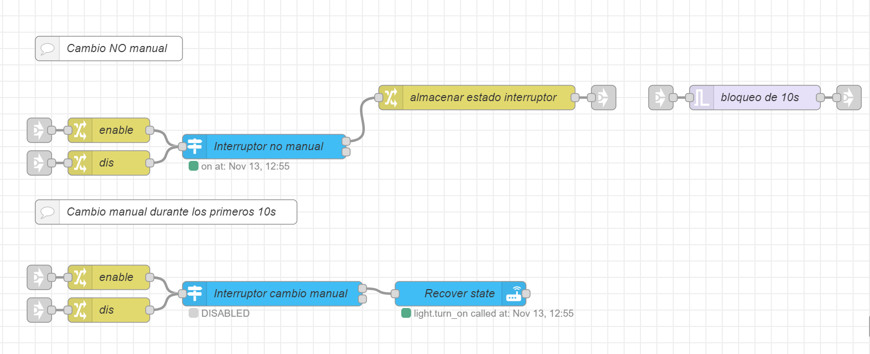 Stuck in an automation - Node-RED - Home Assistant Community