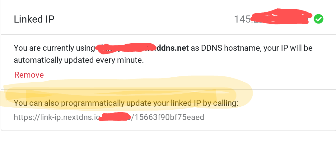 Nextdns Update Ip Address Using Linked Webpage Configuration Home Assistant Community