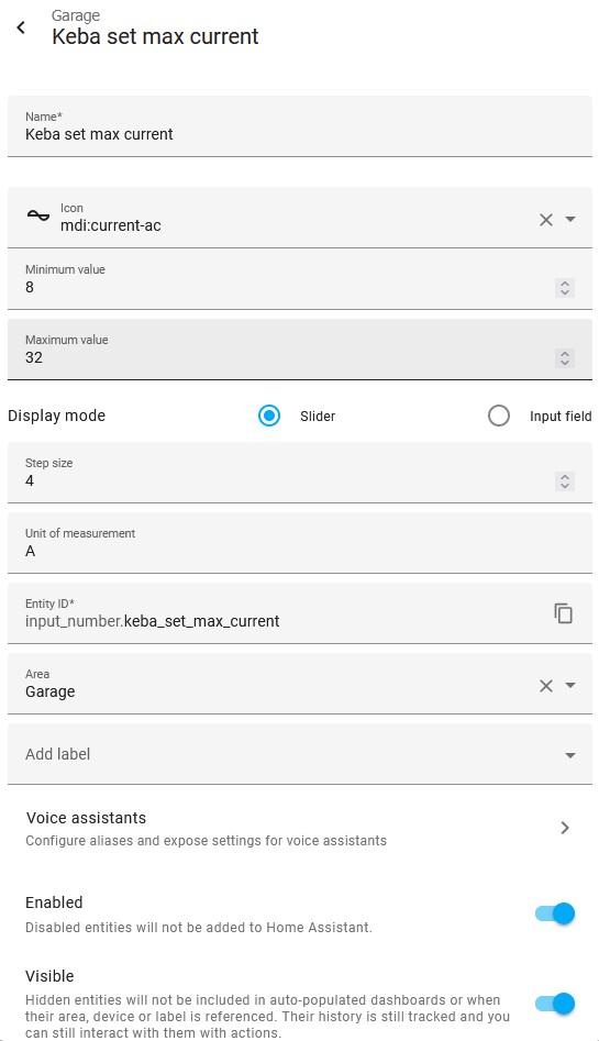 EVSE Keba P30 integration - Page 10 - Feature Requests - Home Assistant Community