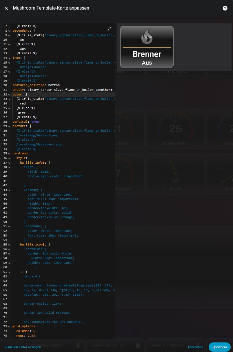 Mushroom Cards Card Mod Styling/Config Guide - Page 76 - Community ...