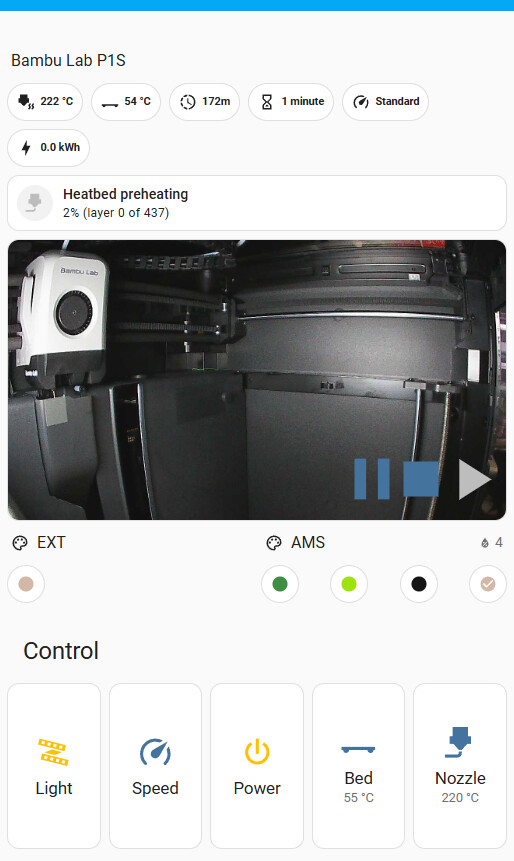 My Bambu Lab X1C Dashboard & Automations - Page 2 - Dashboards ...
