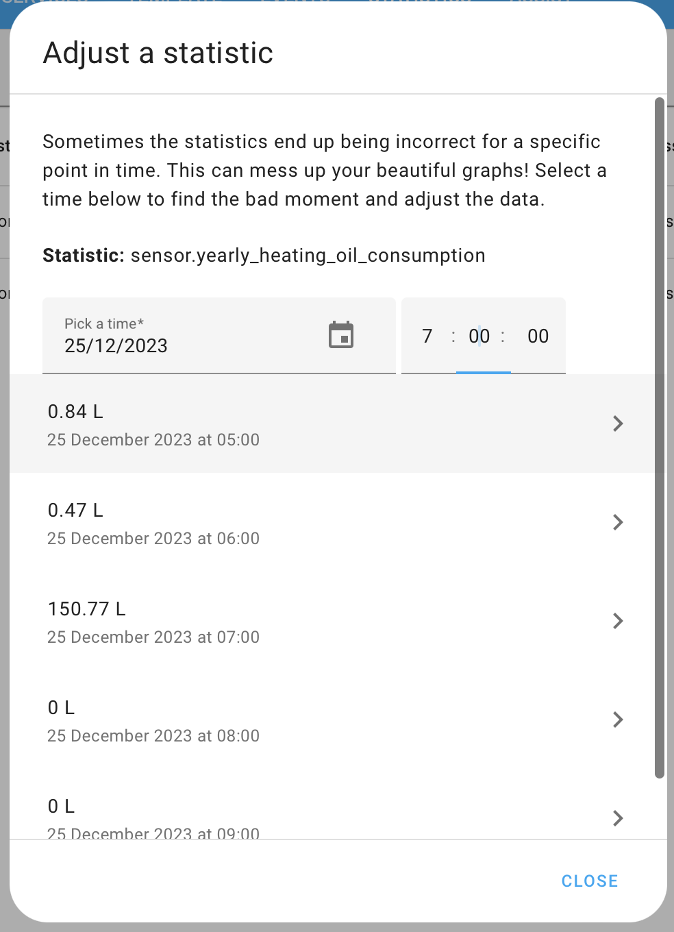 Adjusting Statistics via Developer Tools does't change the state - Bug? - Home Assistant Community
