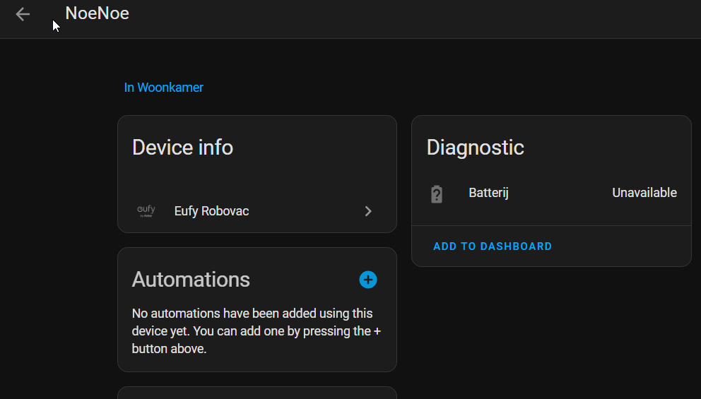 begin cleaning button eufy l60