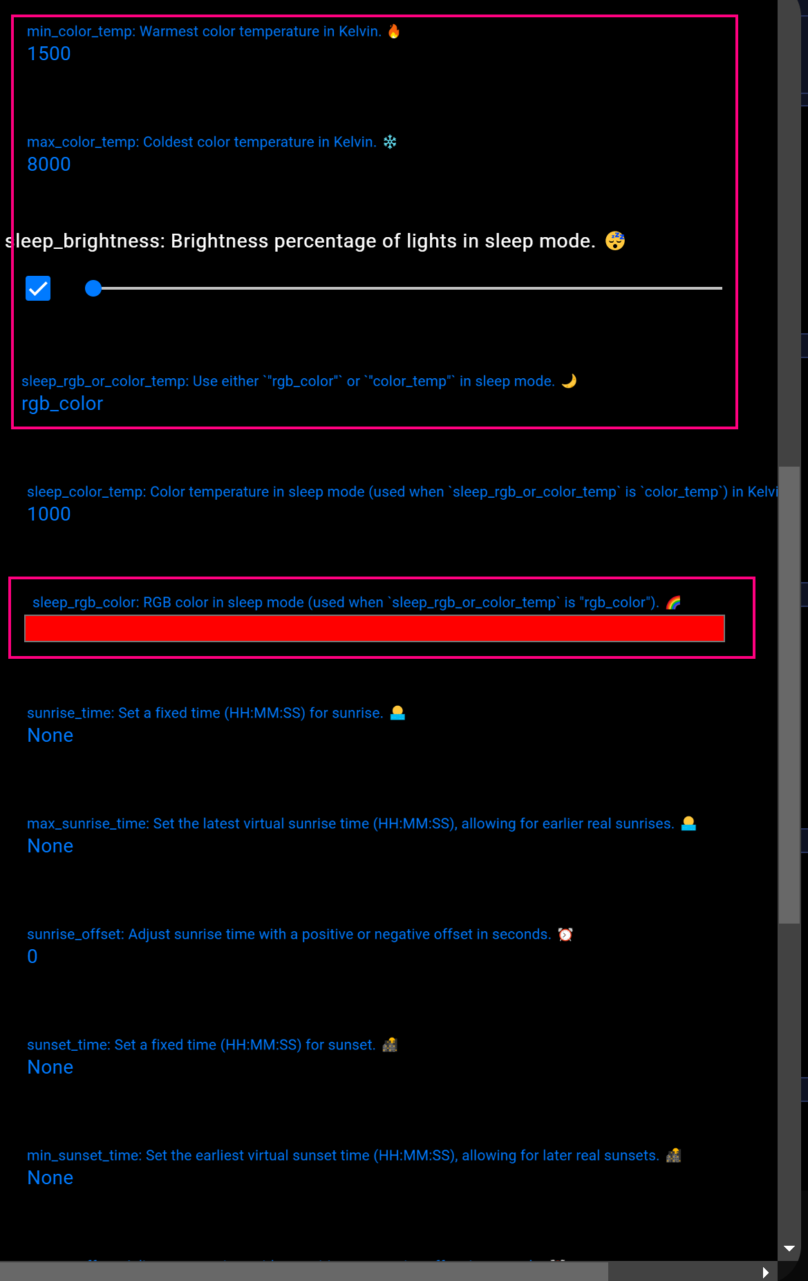 Trying to setup adaptive light add-on - Configuration - Home Assistant ...