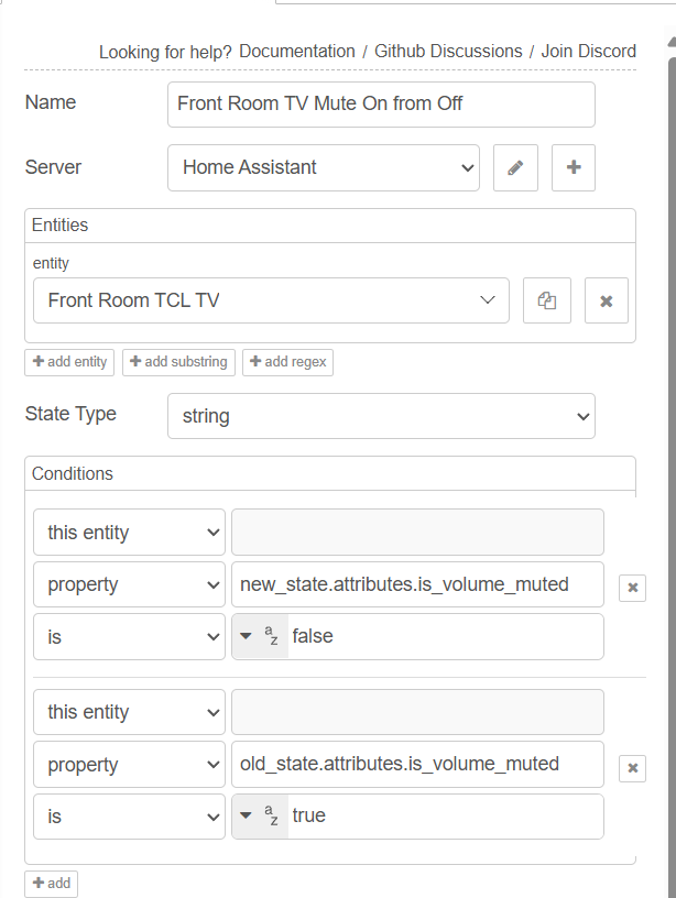 Trigger Flow From Entitys State Attribute Page 2 Node Red Home Assistant Community