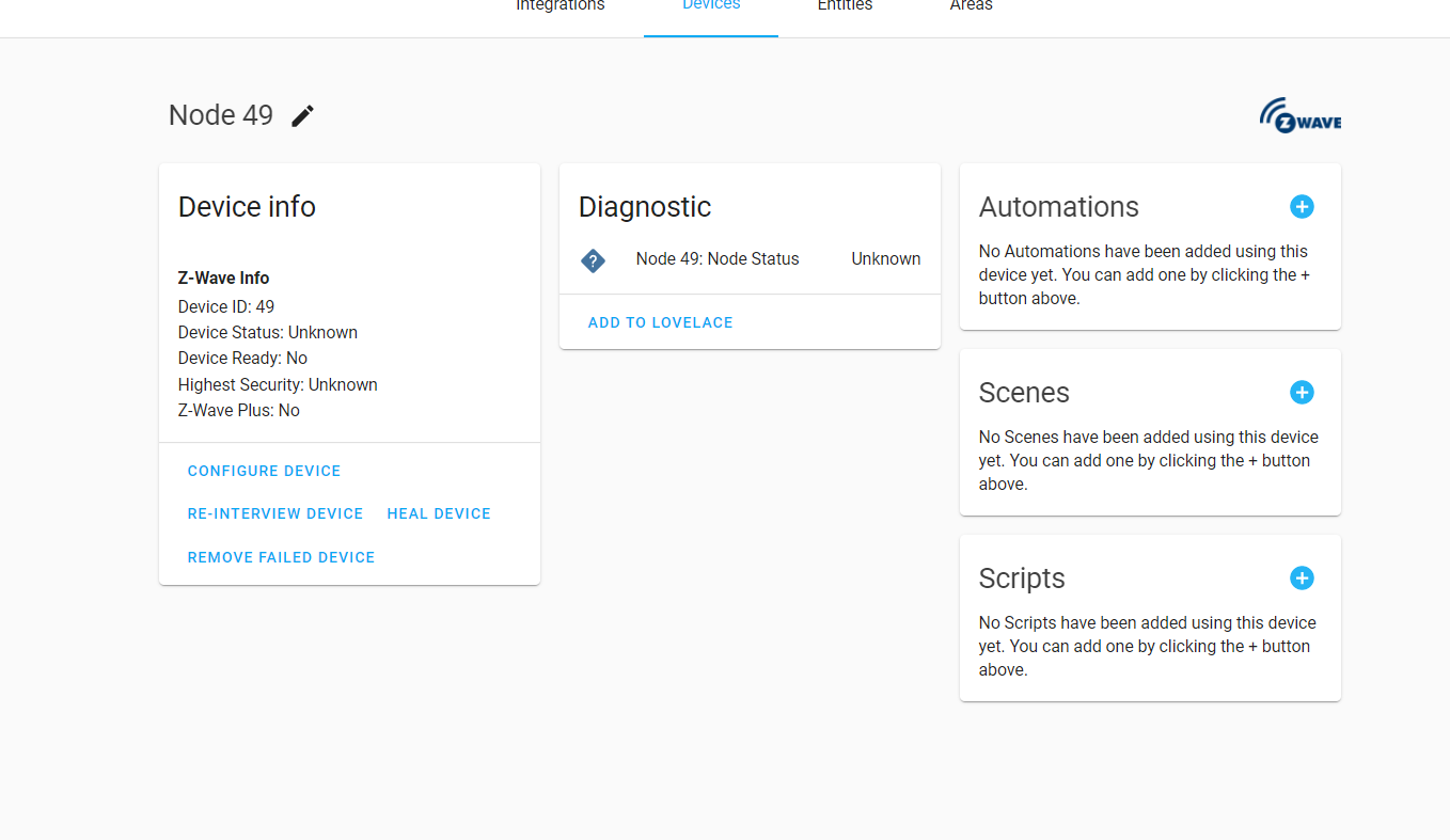 Switching From Zwave 14 Deprecated To Zwave Js Ui Formerly