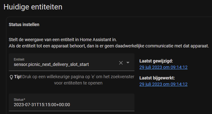Picnic Datetime Sensor As Automation Trigger Configuration Home Assistant Community
