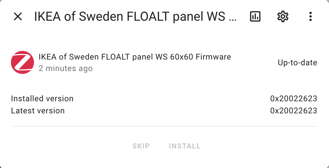 IKEA Floalt light panel state spontaneously resets after 40-50 seconds ...