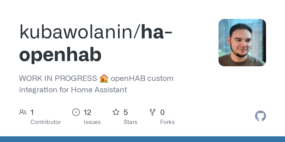 Custom component: openHAB Integration - Custom Integrations - Home Assistant Community