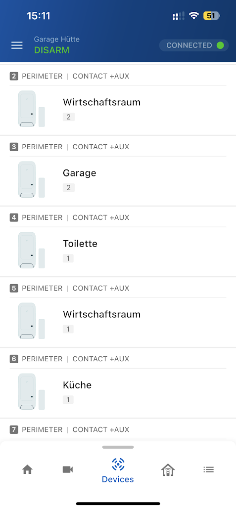 Homeassistant create a rest api integration diy Visonic alarm system ...