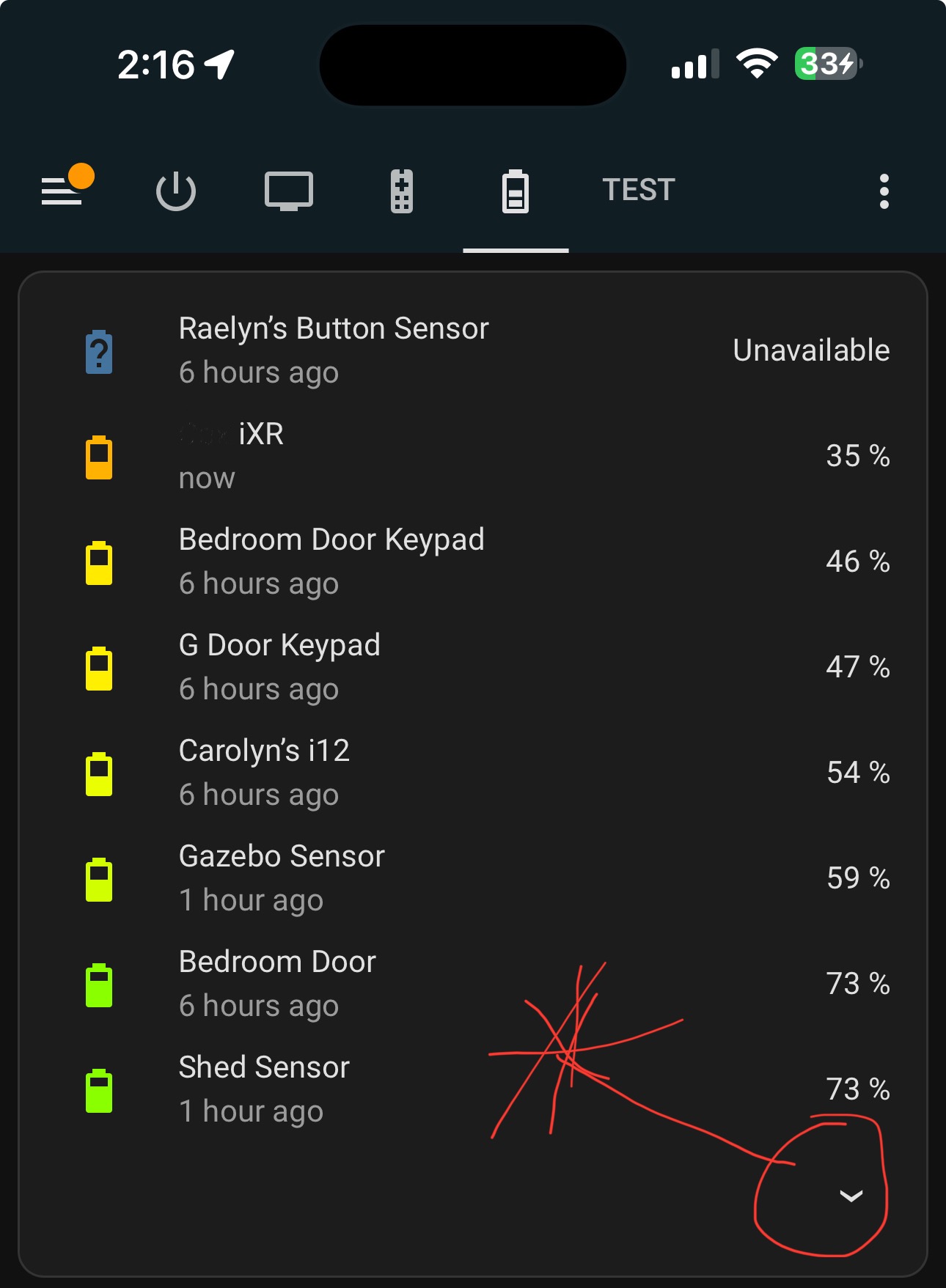 Battery Card Dropdown Arrow… - Configuration - Home Assistant Community