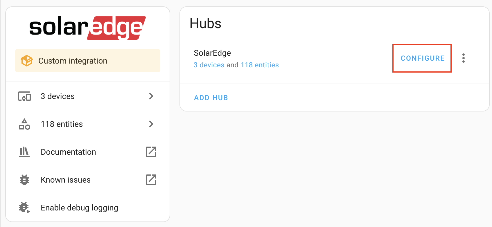 Custom Component solaredge-modbus-multi - Custom Integrations - Home ...