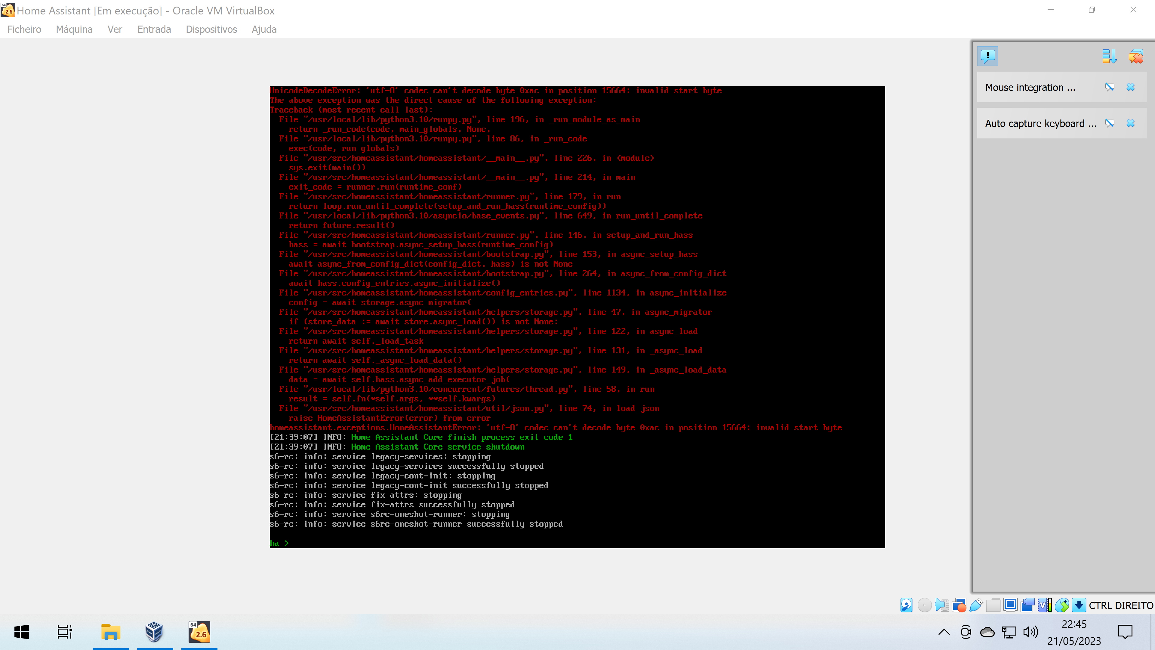 Home Assistant Stopped Working Both Locally And Remote Page 2 Configuration Home Assistant