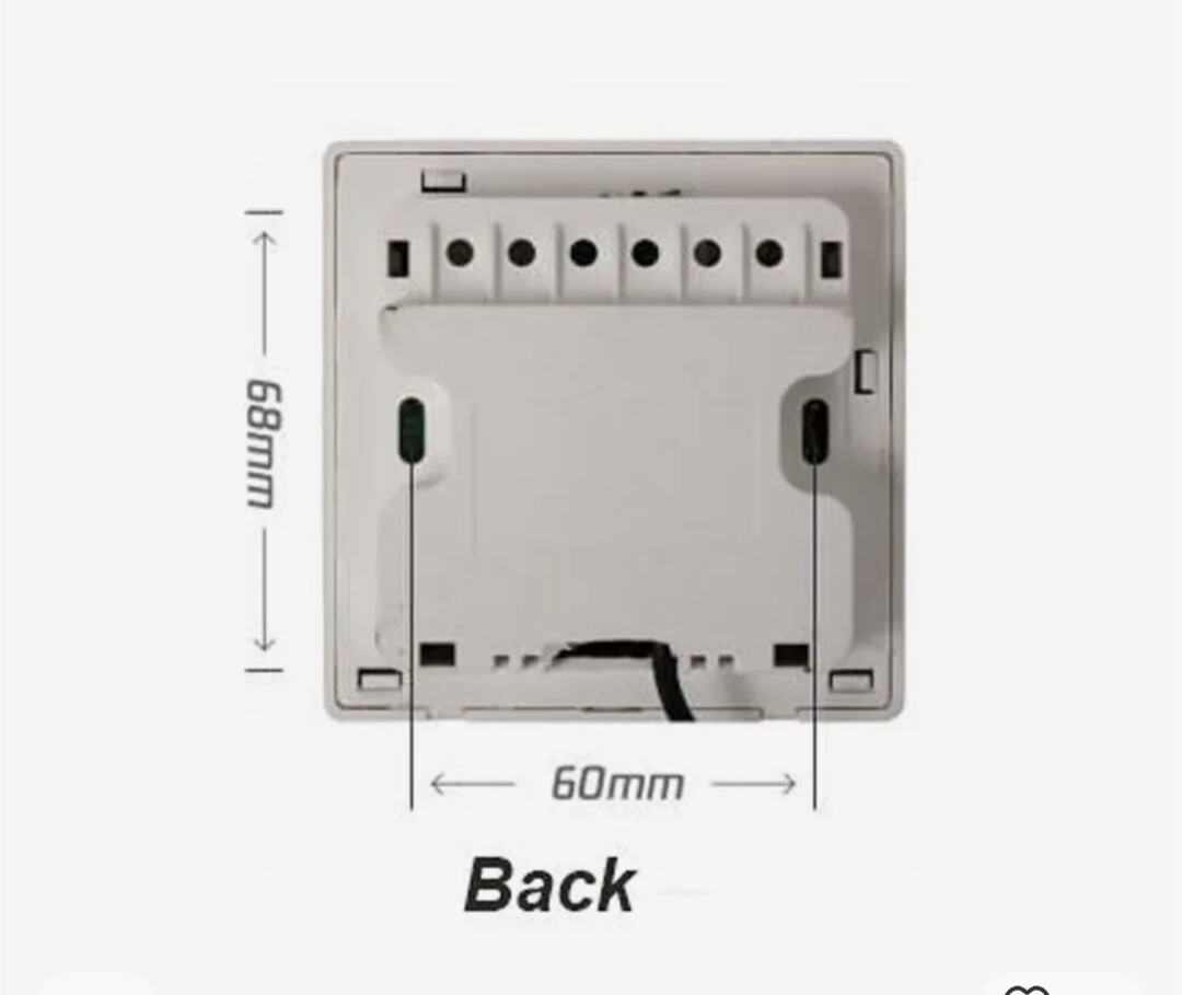 4" wall switch with ESP32, captive touch, 480x480, under 50 US with ...