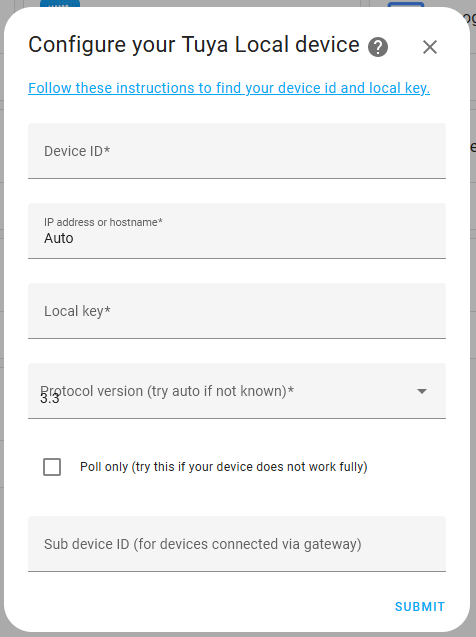 LocalTuya - Using Tuya IoT Platform to obtain not only Local Keys, but ...
