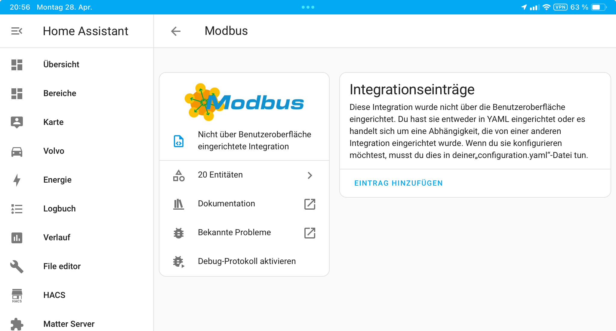 Read DaheimLaden Wallbox via Modbus-(proxy) and EVCC - Page 2 - Share your Projects! - Home ...