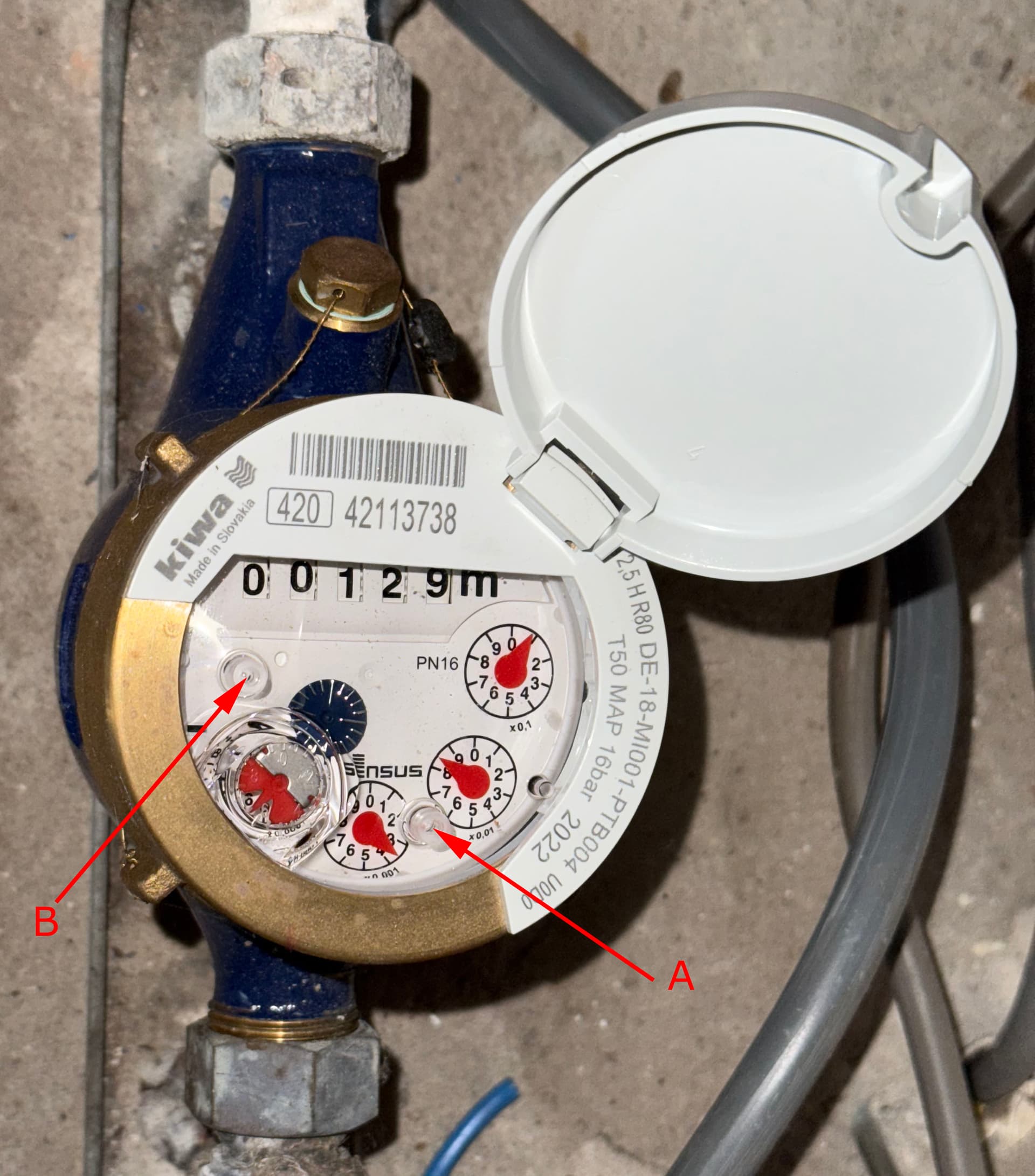 home water meter reader