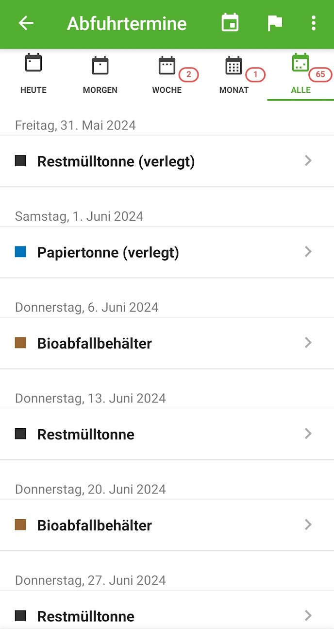 Waste Collection Schedule Framework - Custom Integrations - Home ...