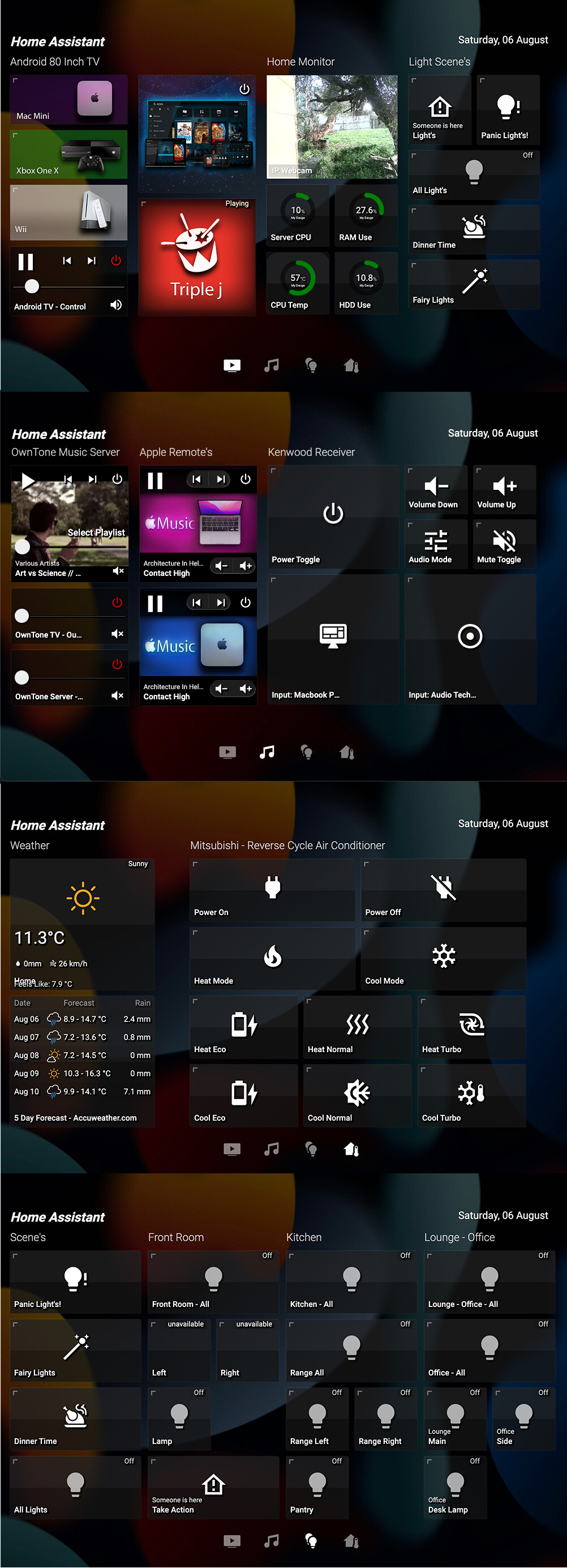 Tileboard New Dashboard For Homeassistant Page 215 Dashboards And Frontend Home Assistant
