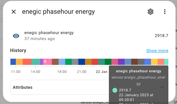 Use sensor with energy usage in energy dashboard - Energy - Home ...