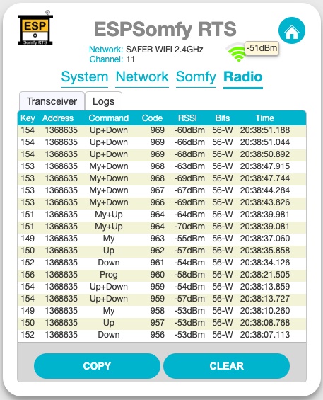 ESP Somfy RTS Integration - Page 10 - Custom Integrations - Home ...