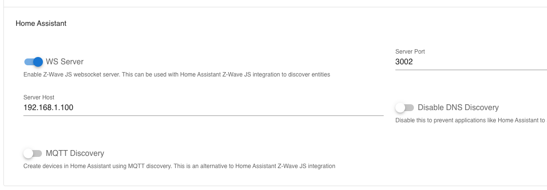 Zwave Js And Home Assistant Connection Z Wave Home Assistant Community