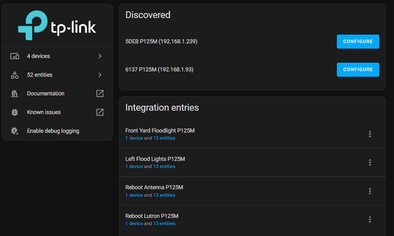 Invalid authentication: Server response doesn't match our challenge on ip TP-Link ...