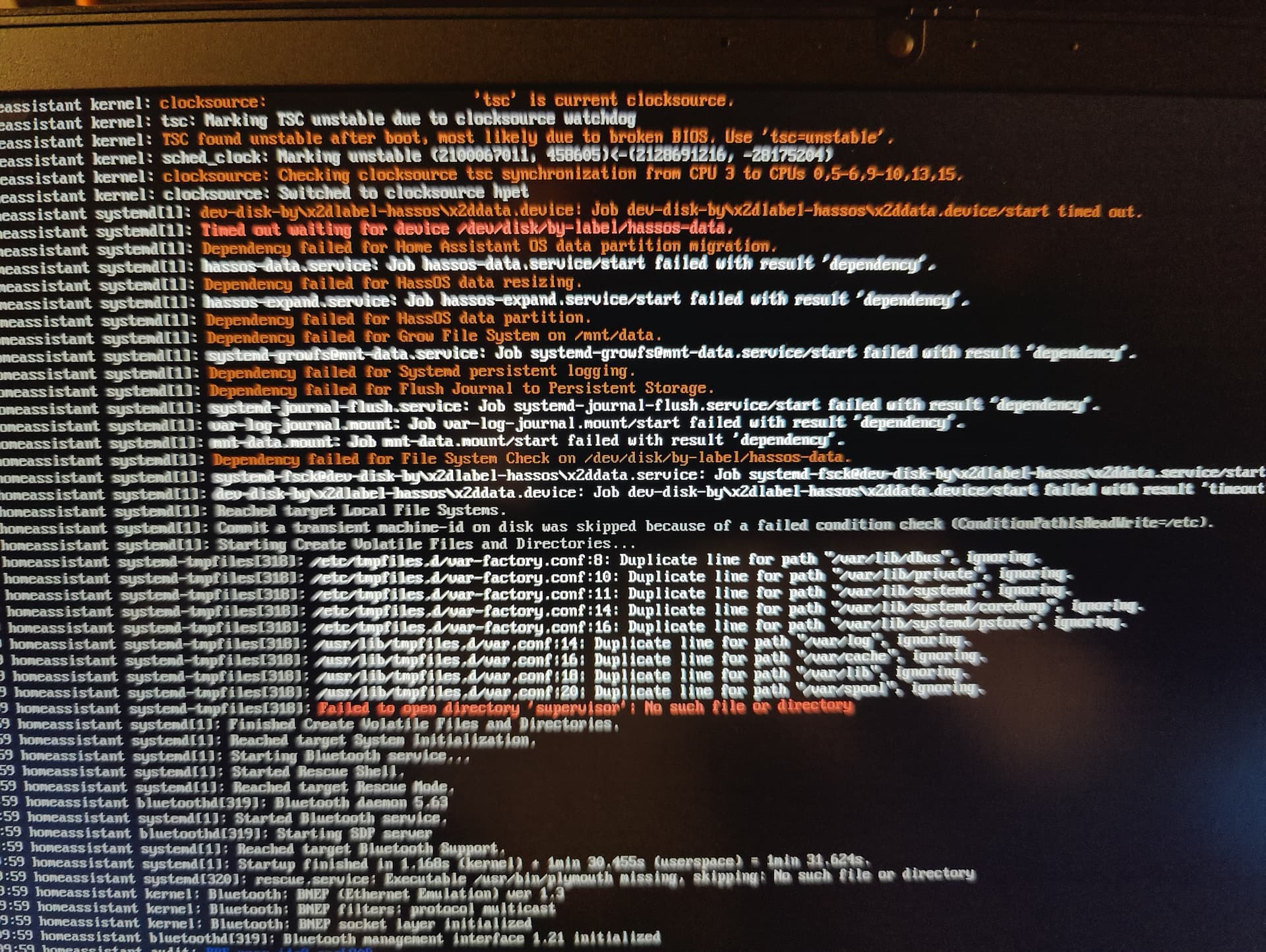 New Install Waiting For Cli To Be Ready Installation Home Assistant Community
