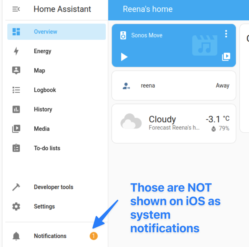 Persistent Notification by default are not shown in iOS - Home Assistant Companion for Apple ...