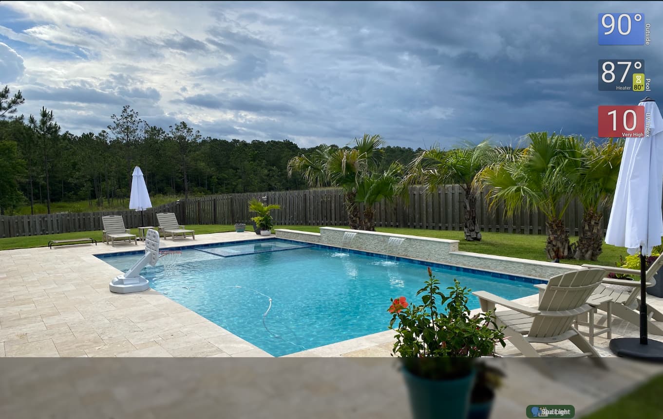 Pool control with a picture entities card and aqualinkd - Lovelace ...