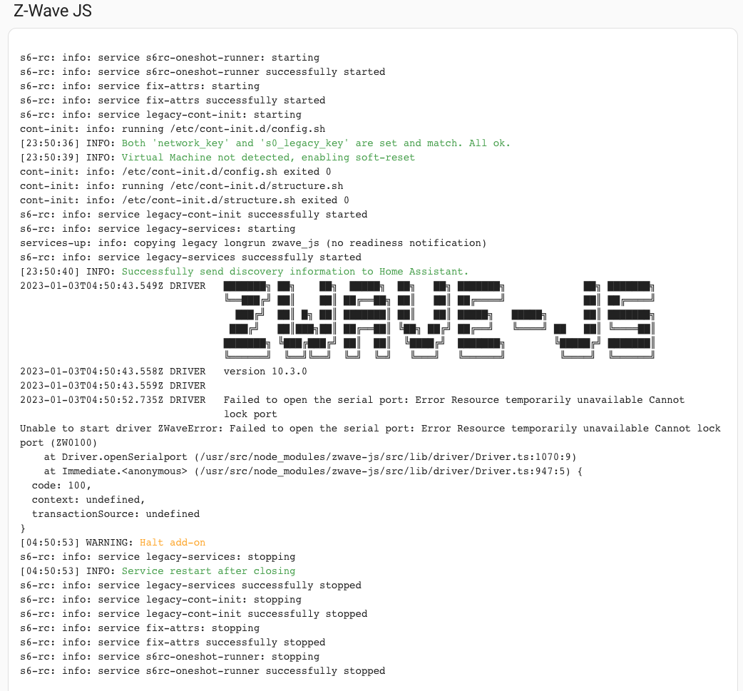 ZWave dead after update - Z-Wave - Home Assistant Community