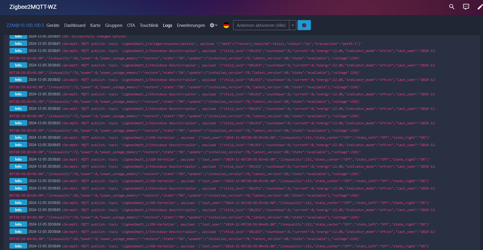 Chatty zigbee device - Zigbee2MQTT - Zigbee - Home Assistant Community