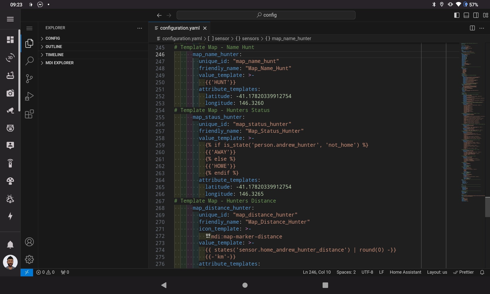 Map Card, Add floating legend and or person attributes - Feature ...