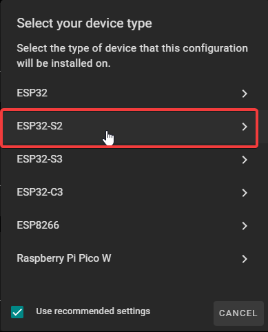 ESP32 S2 and ESPhome upload - ESPHome - Home Assistant Community