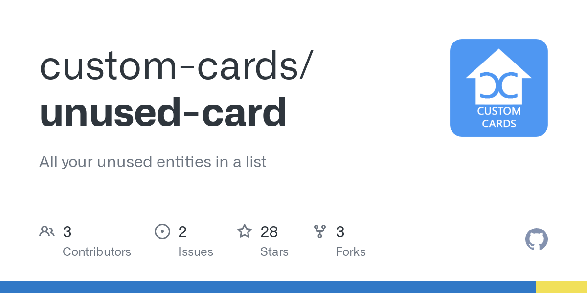 Unused Card stopped working - Frontend - Home Assistant Community