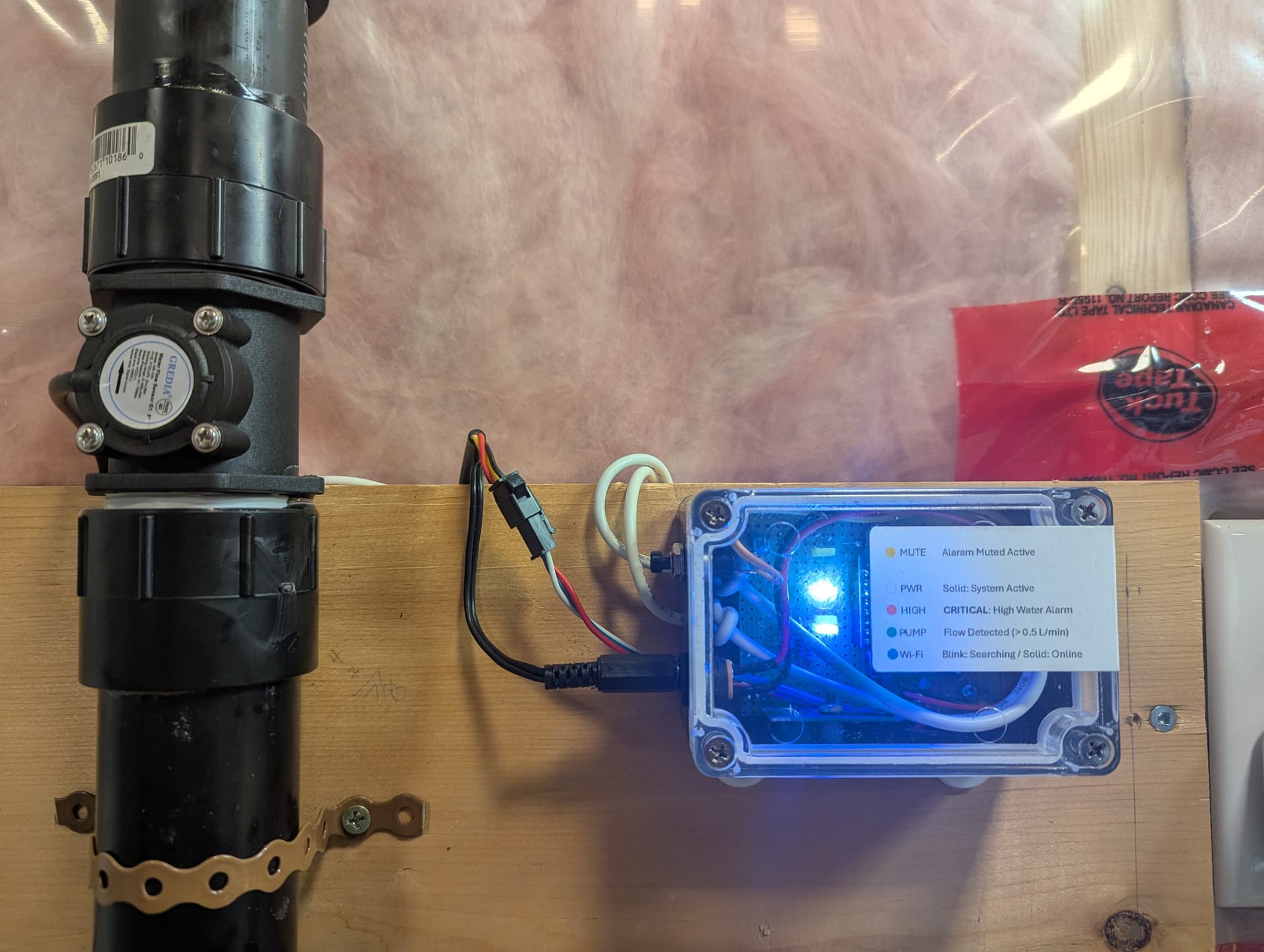 Smart Sump Pump Monitor with ESPHome & Home Assistant - Share your ...