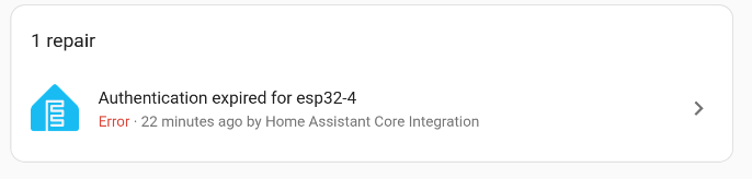 Authentication expired issues 2024.5 and beyond - Page 2 - Installation ...
