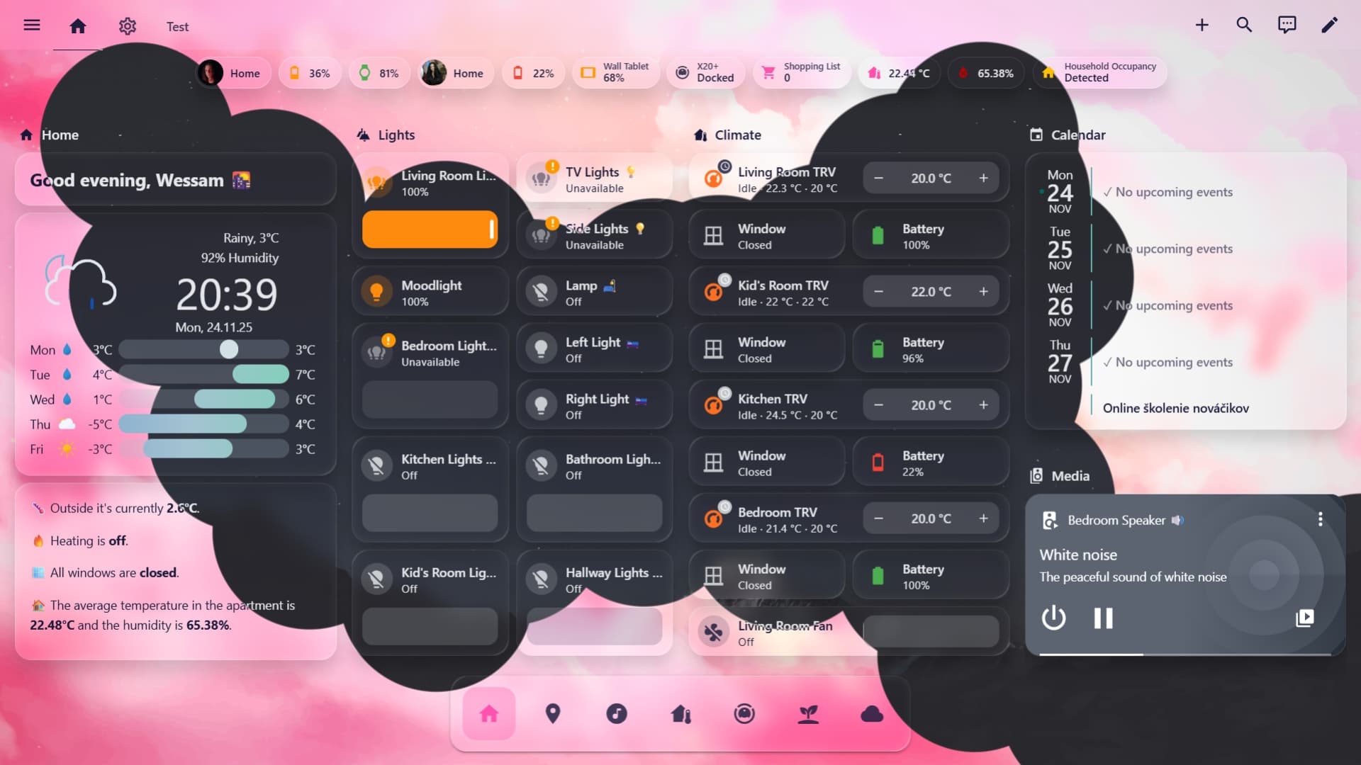 Frosted Glass Theme for Home Assistant - Themes - Home Assistant Community