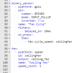 ESP Home 3 Speed Fan Conversion - ESPHome - Home Assistant Community