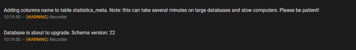 No History No Logbook Configuration Home Assistant Community