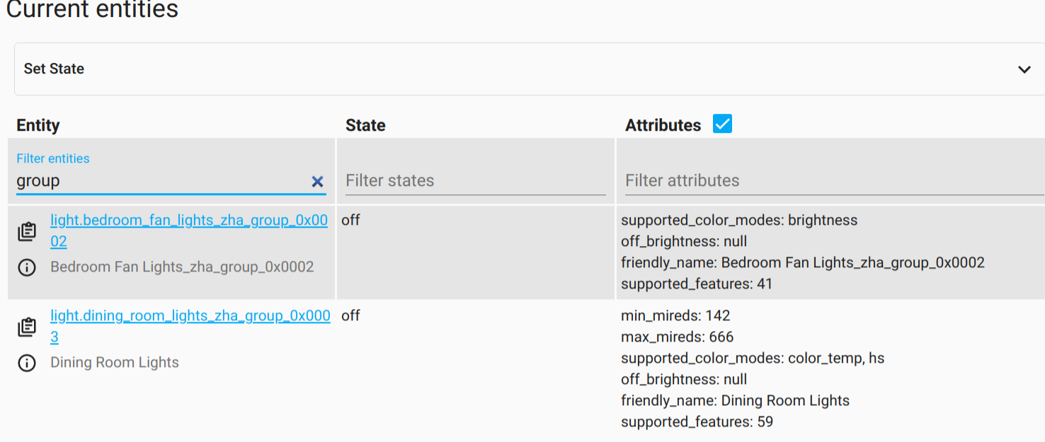 ZHA Groups not created as entity IDs - Zigbee - Home Assistant Community