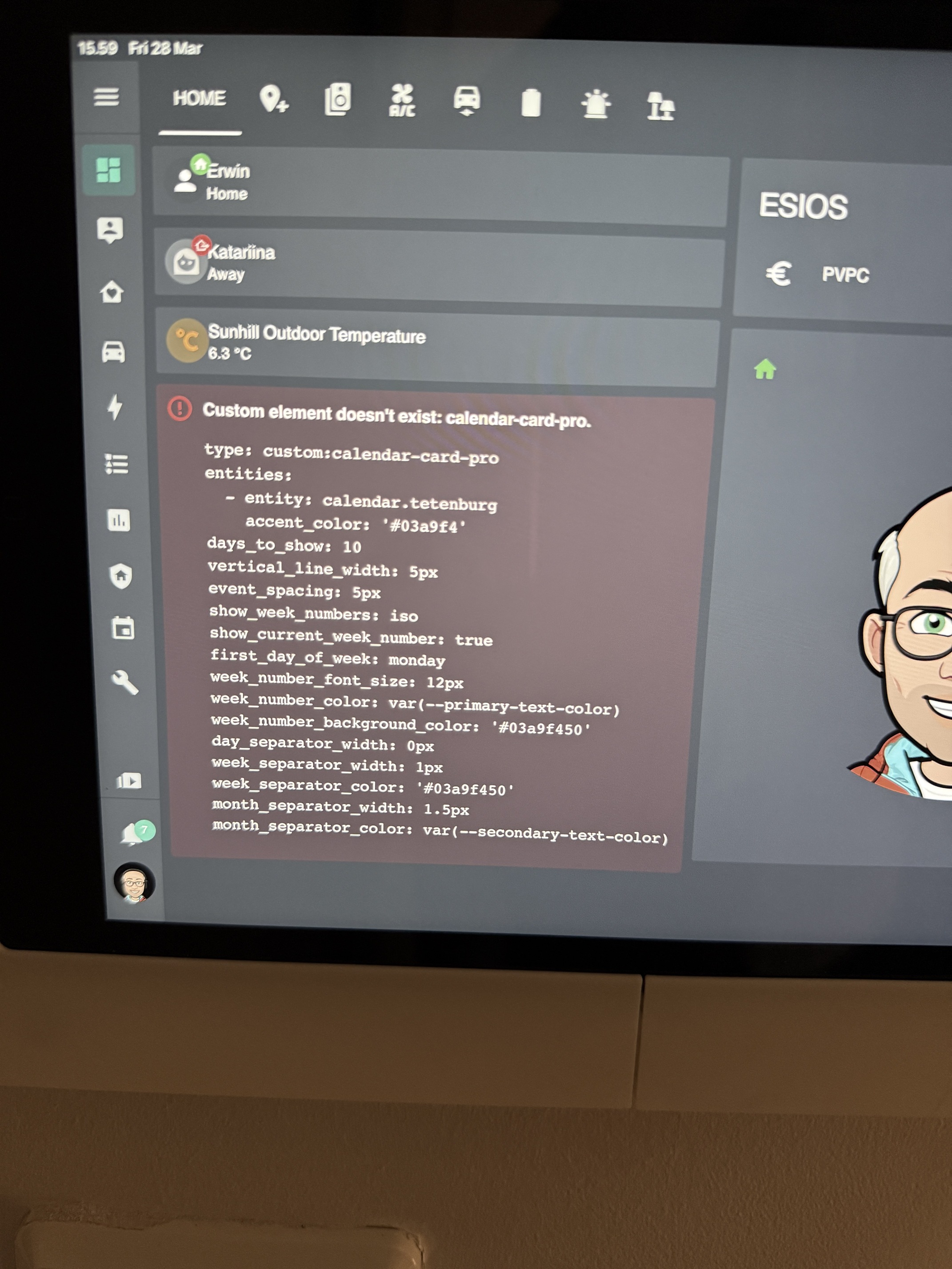 Calendar Card Pro - A beautiful, high-performance calendar card for ...