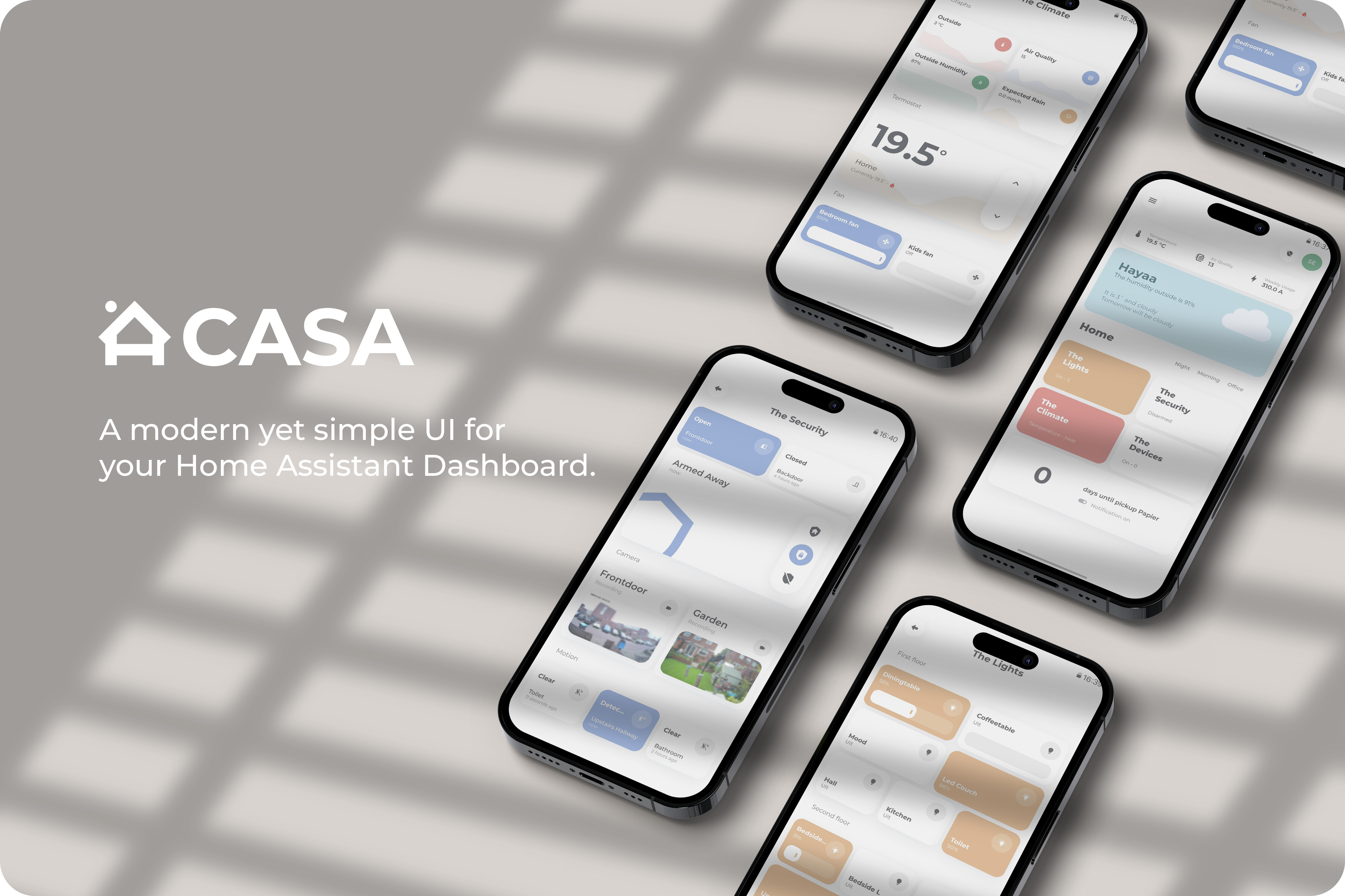 🏠 HaCasa - A new modern dashboard - Dashboards & Frontend - Home ...