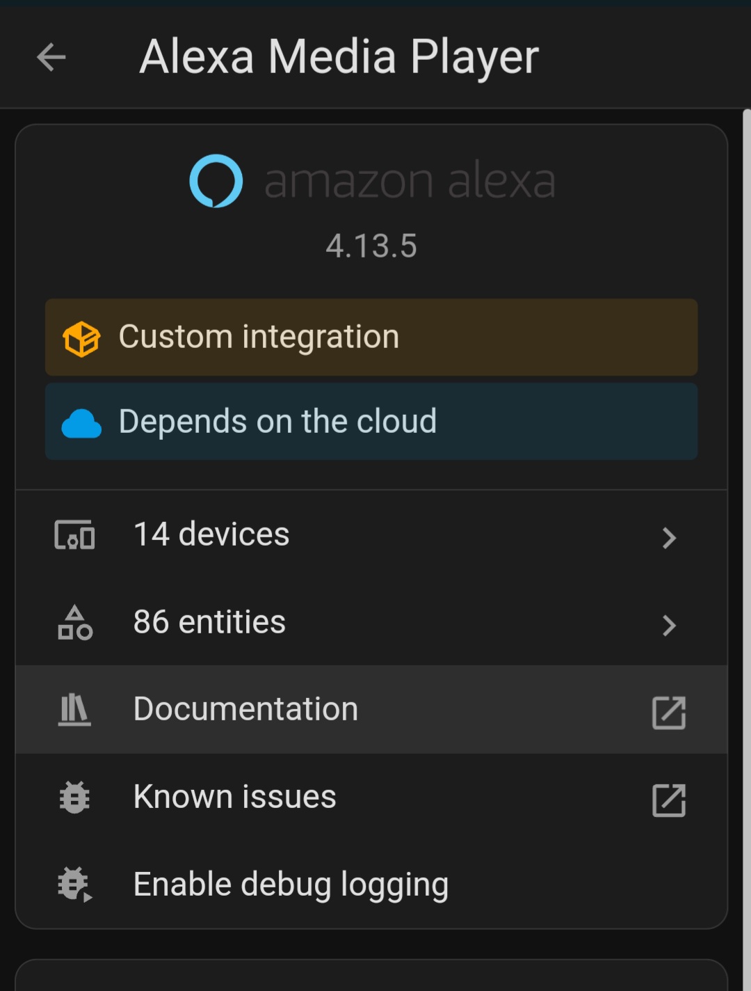 PSA: Alexa Media Player v4.13.3 breaks all versions of Home Assistant - Configuration - Home ...