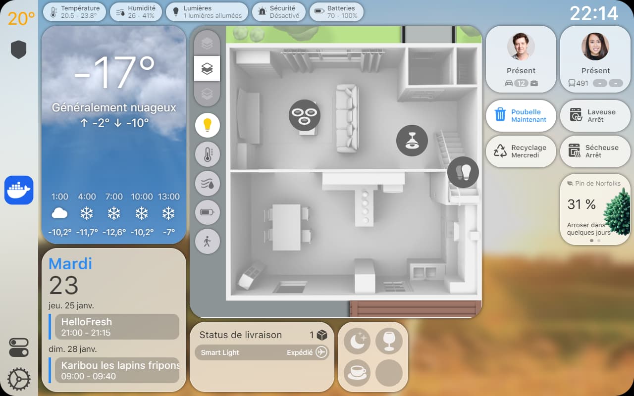 HomeOS - A Wall Tablet Dashboard [ Release 1.0][Jan 2024] - Dashboards ...