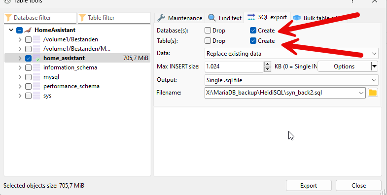 Mariadb Database From Nas To Raspberry Configuration Home Assistant